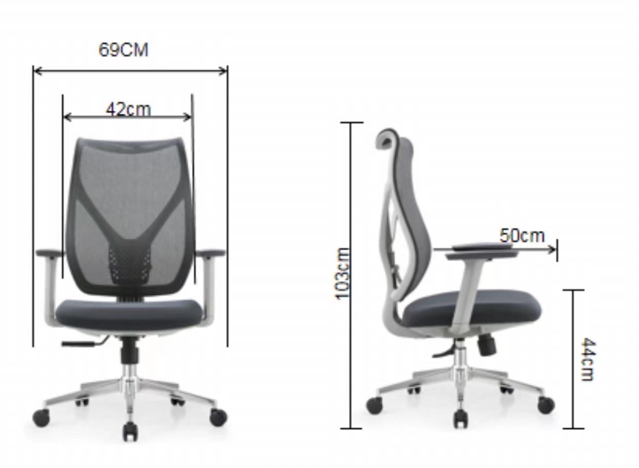 SBA 中背人體工學椅 - 人體工學椅、電腦椅、辦公室傢具專門店